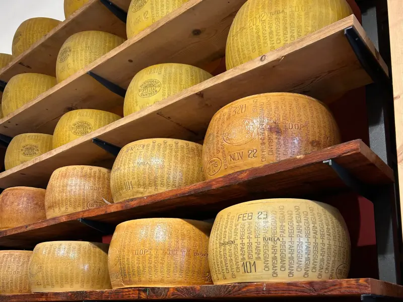 Unterschiede Parmigiano, Grana Padano & Parmesan